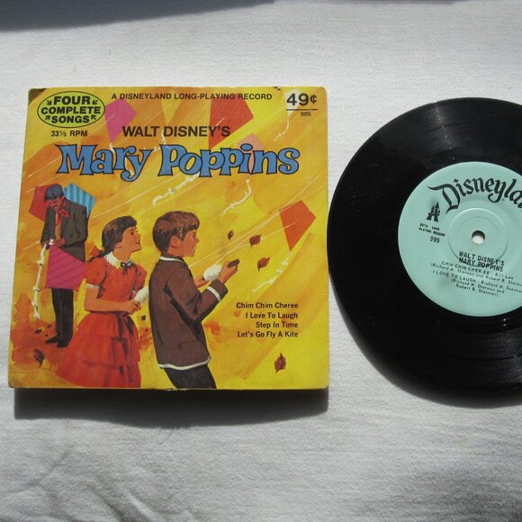 Disney | Media | 972 Walt Disneys Disneyland 33 13 Record Mary Poppins ...